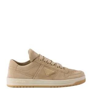 Prada Downtown Lace-up Sneakers - Hazel