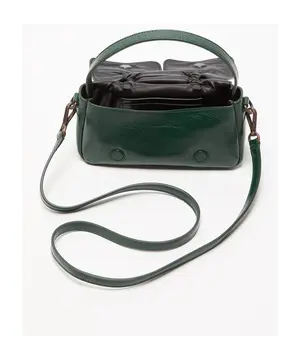 Acne Studios Multi-pocket Crossbody Bag - Dark Green