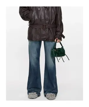 Acne Studios Multi-pocket Crossbody Bag - Dark Green