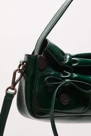 Acne Studios Multi-pocket Crossbody Bag - Dark Green