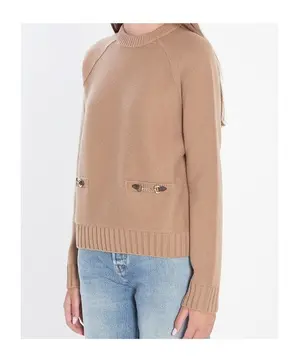 Gucci Horsebit Detailed Knit Sweater