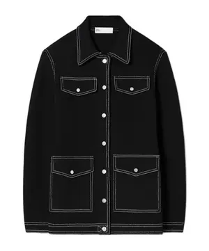 Tory Burch Topstitch Jacket