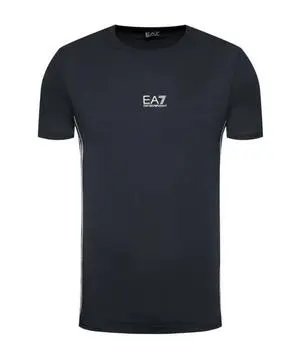 Emporio Armani Logo-print Logo-trim Short-sleeve T-shirt