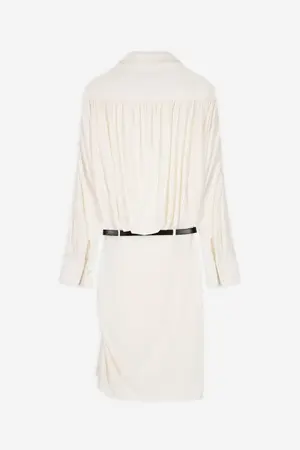 Coperni Belted Draped Dress