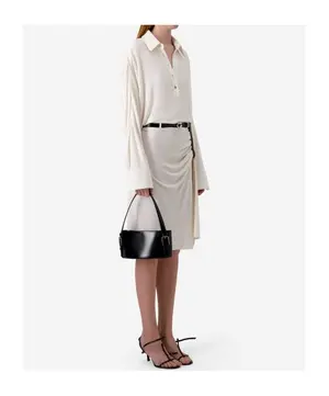 Coperni Belted Draped Dress