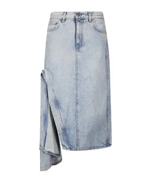 Haikure Button Detailed Skirts