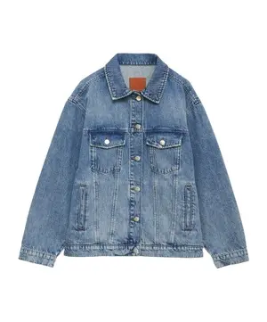 ANINE BING Rory Denim Jacket - Light Blue