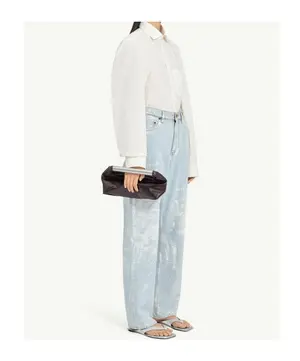 MAISON MARGIELA Coated Straight-leg Jeans
