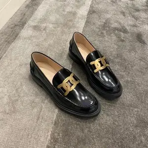 TOD'S Chain-linked Loafers