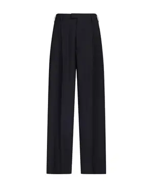 Marni Tapered Leg Trousers - Black