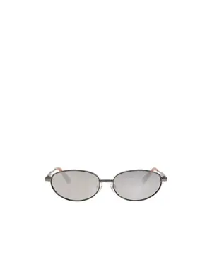 Jacquemus Oval Frame Sunglasses - Gray