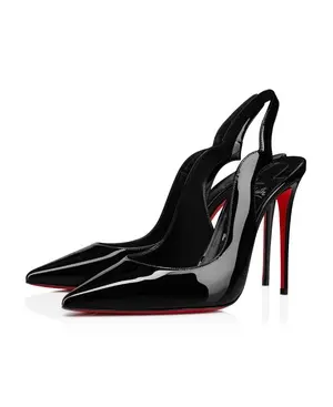 CHRISTIAN LOUBOUTIN Hot Chick Slingback Pumps - Black