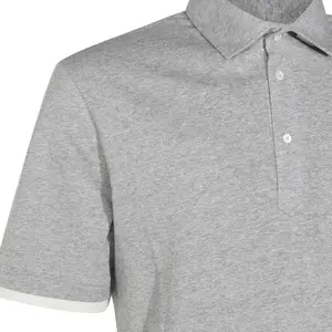 Brunello Cucinelli Layered Button-up Polo Shirt