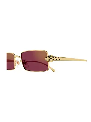 Cartier Rectangle Frame Sunglasses