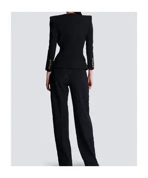 Balmain Grain De Poudre 1-button Jacket