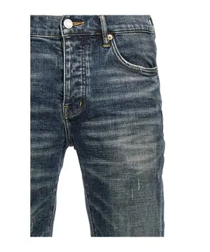 PURPLE BRAND Flare Jeans With Distressed Details