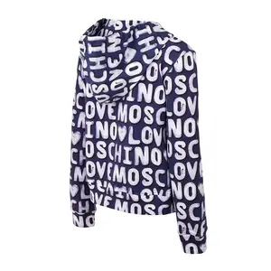 Moschino Printed Zip-up Hoodie