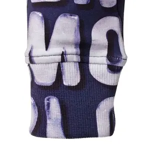 Moschino Printed Zip-up Hoodie