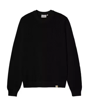 Carhartt Work In Progress Stockton Crewneck Jumper - Black