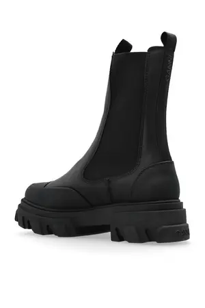 GANNI Mid Chelsea Boots - Black