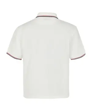 Miu Miu Embroidered Logo Polo Shirt