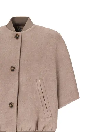 Max Mara Leticia Button-up Coat - Light Brown
