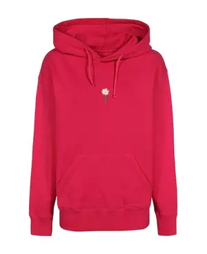Givenchy Hoodie In Fleece With Daisy Embroidery
