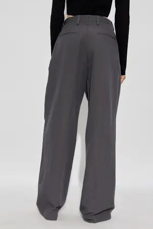 Dries Van Noten Wide-leg Casual Pants - Grey