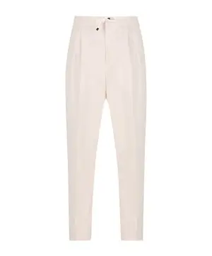 Brunello Cucinelli Brunello Cucinelli Drawstring Tapered Leg Trousers No