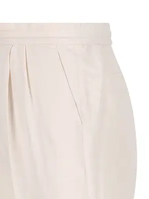 Brunello Cucinelli Drawstring Tapered Leg Trousers - No