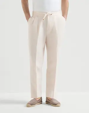 Brunello Cucinelli Drawstring Tapered Leg Trousers - No