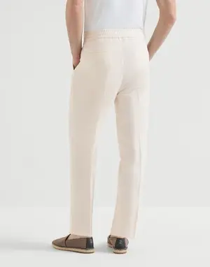 Brunello Cucinelli Drawstring Tapered Leg Trousers - No