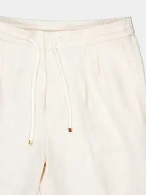 Brunello Cucinelli Drawstring Tapered Leg Trousers - No