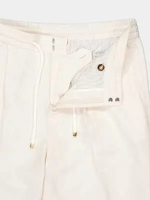 Brunello Cucinelli Drawstring Tapered Leg Trousers - No