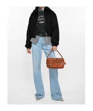 Acne Studios Zip-up Bomber Jacket With Lapel