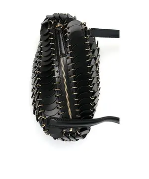 Rabanne Hinged Disc Cross Body Bag