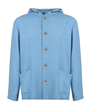 Kiton Luca Hooded Cardigan