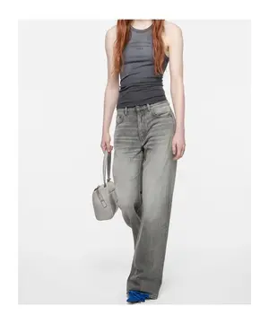 Acne Studios Belt Loop Jeans - Gray