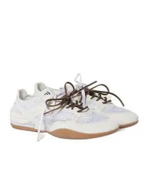 Miu Miu Gymnasium Mesh Panel Sneakers - White