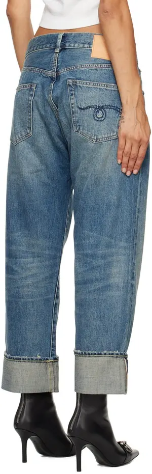 R13 Belt-loop Jeans - Gray