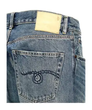 R13 Belt-loop Jeans - Gray