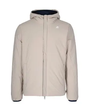 K-WAY Reversible Cropped Logo Jacket