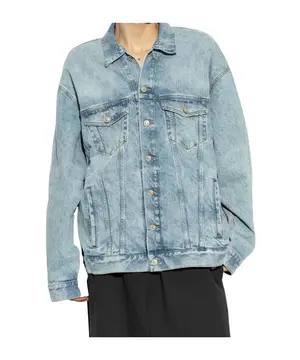 Balenciaga Bb Logo Denim Jacket