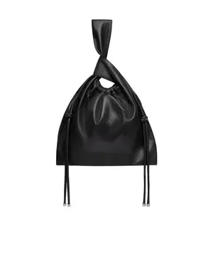 Nanushka Jen Drawstring Bag - Black