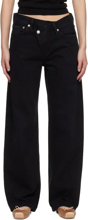 AGOLDE Arc Criss Cross Curved Leg Jeans
