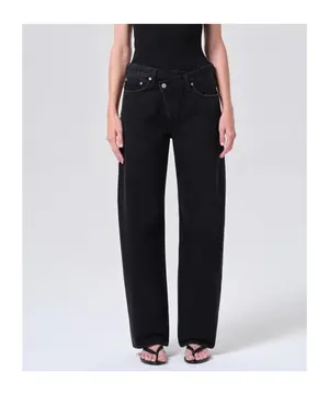 AGOLDE Arc Criss Cross Curved Leg Jeans