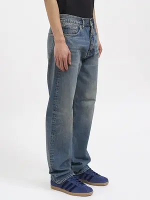 SUNFLOWER Belt Loop Jeans - Blue