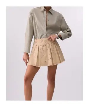 Liu Jo Poplin Shirt With Wide Sleeves And Drawstring Waist