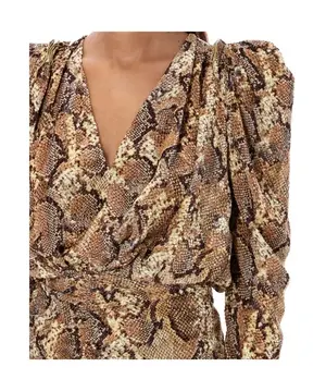 Isabel Marant Étoile Marlin Blouse V-neck, Long Sleeve