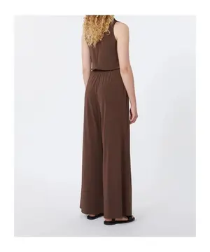 Max Mara Viscose Fiber Knitted Jumpsuit